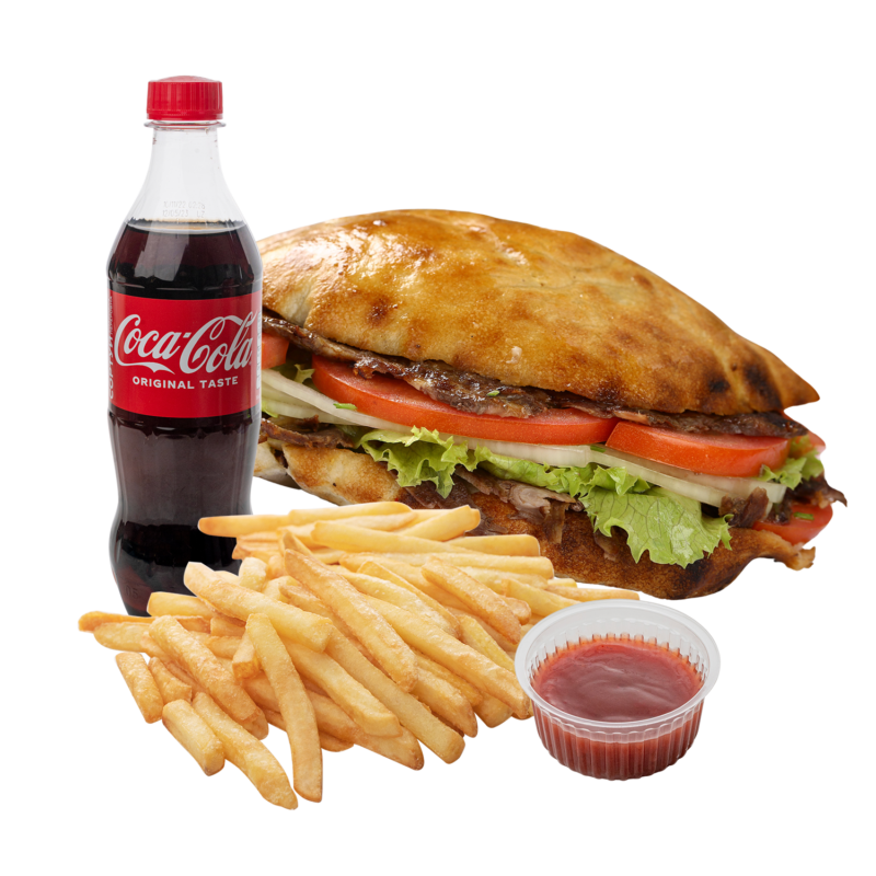 Комбо в булці Мікс — купити в Києві з доставкою в Kebab Grill Kyiv